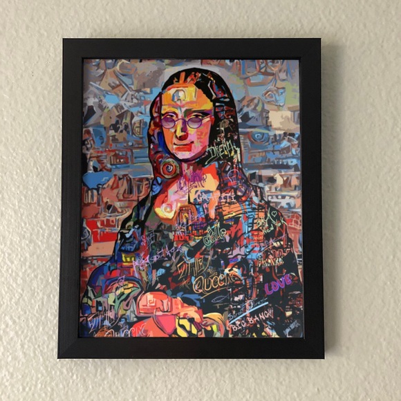 Hand Crafted | Wall Decor | Mona Lisa Pop Art Wall Art | Poshmark